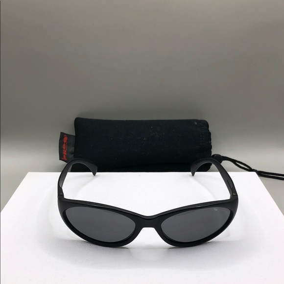 bolle | Accessories | Vintage Bolle Lodo 74821038 Black Wrap Sunglasses ...